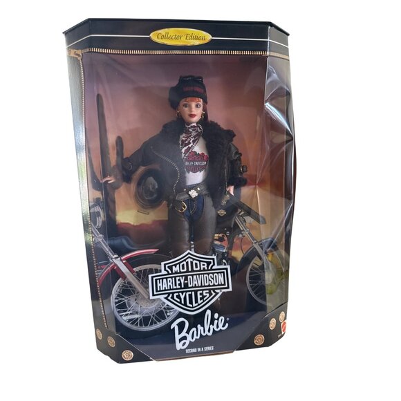 Mattel | Toys | Vintage Mattel Motorcycle Harley Davidson Barbie Doll ...